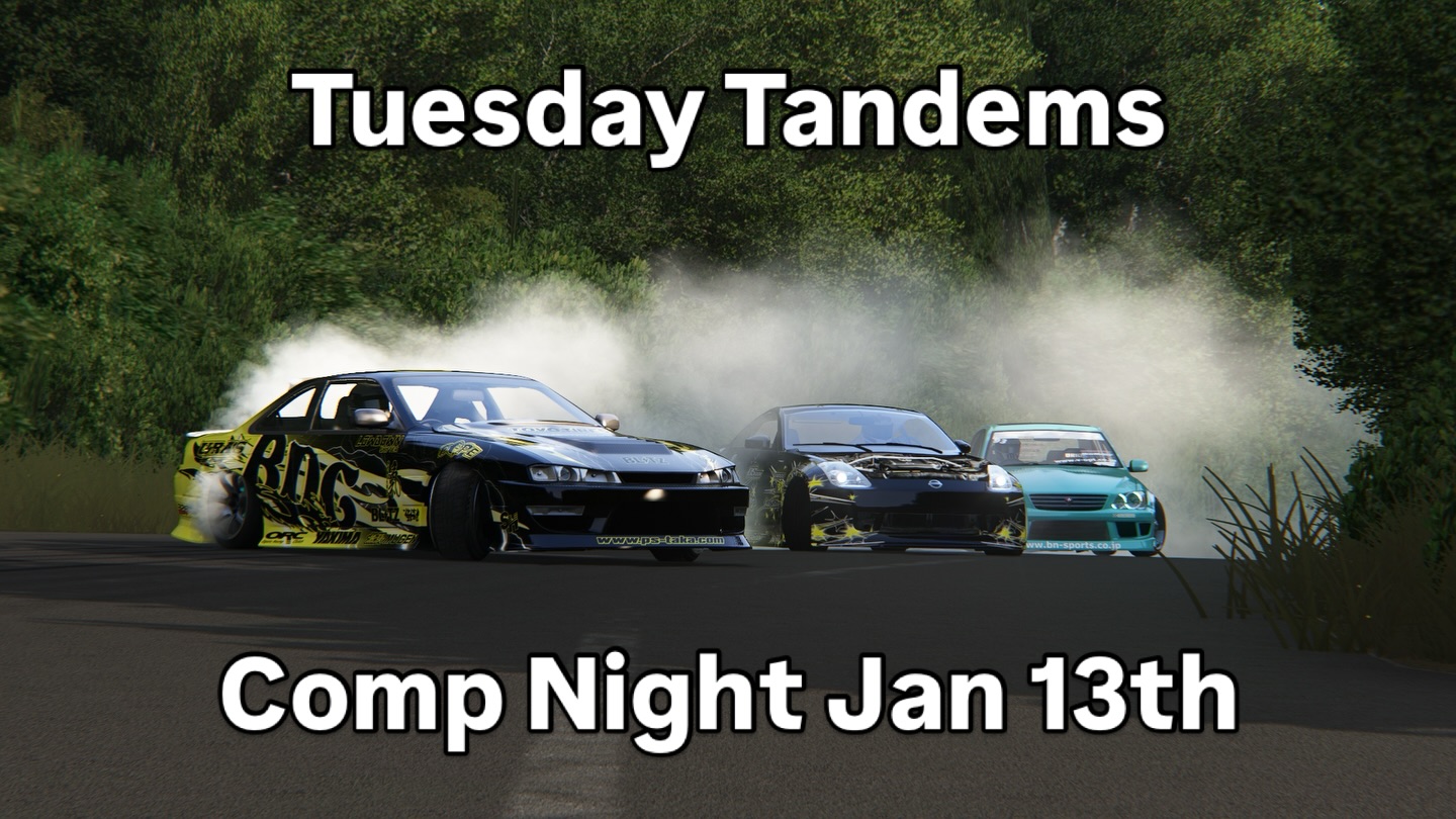 Tuesday Tandems: Driver Registration